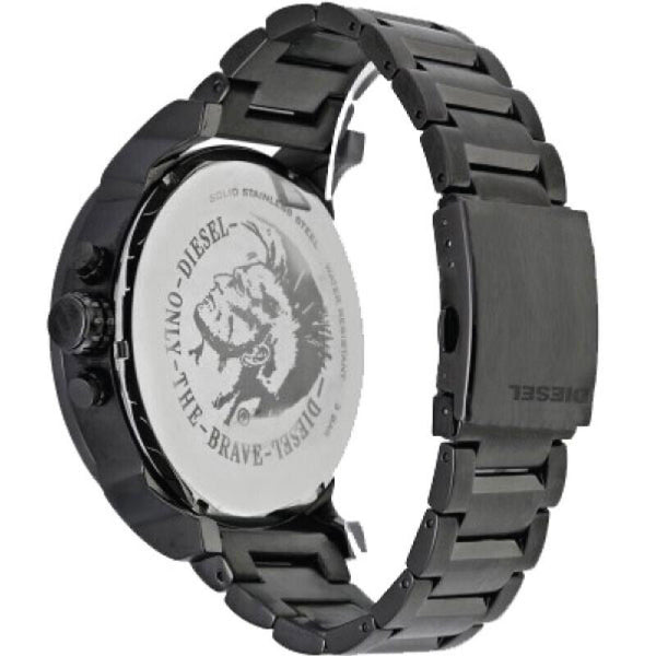 DIESEL Mr Daddy 2.0 Chronograph Blue Denim Large Mens Watch DZ7331 ...